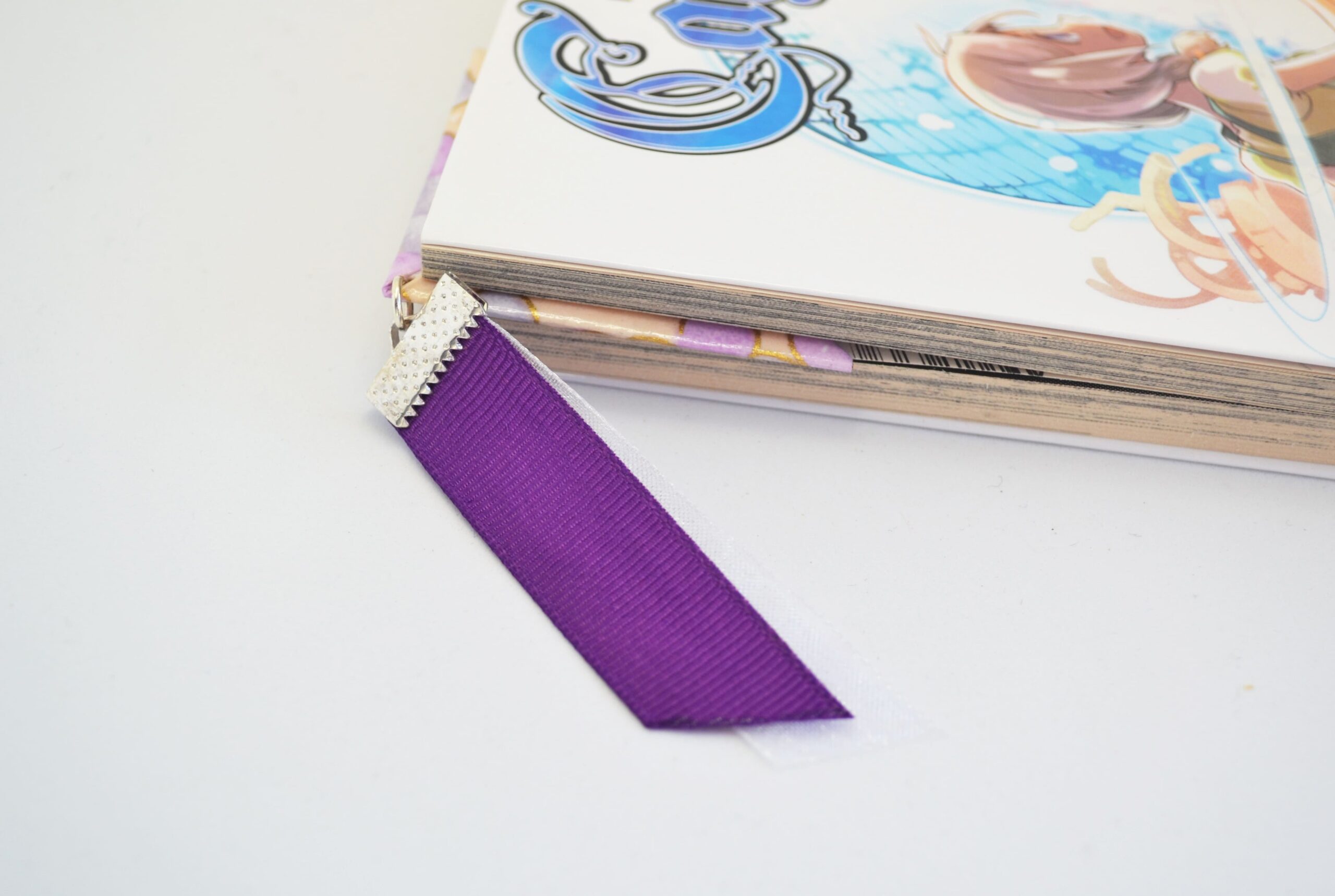 Marque-Page Fleurs Violettes | Japanyyz